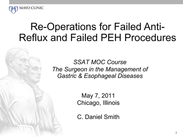 Failed Fundoplication Surgery | PPT