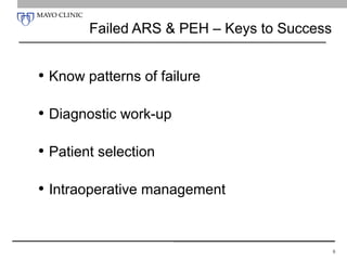 Failed Fundoplication Surgery | PPT