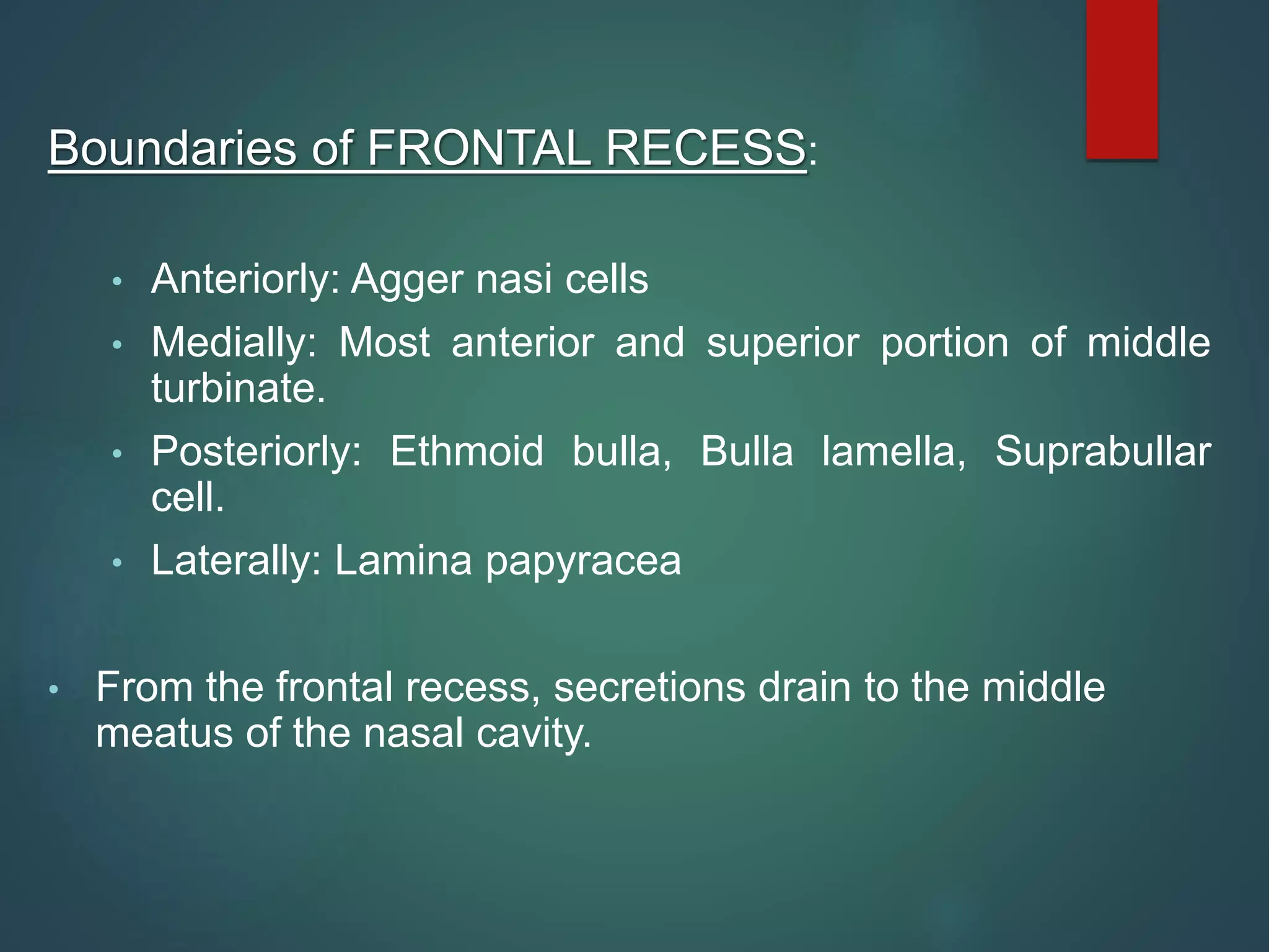 Failed fess spectrum of ct findings in the frontal recess | PPT