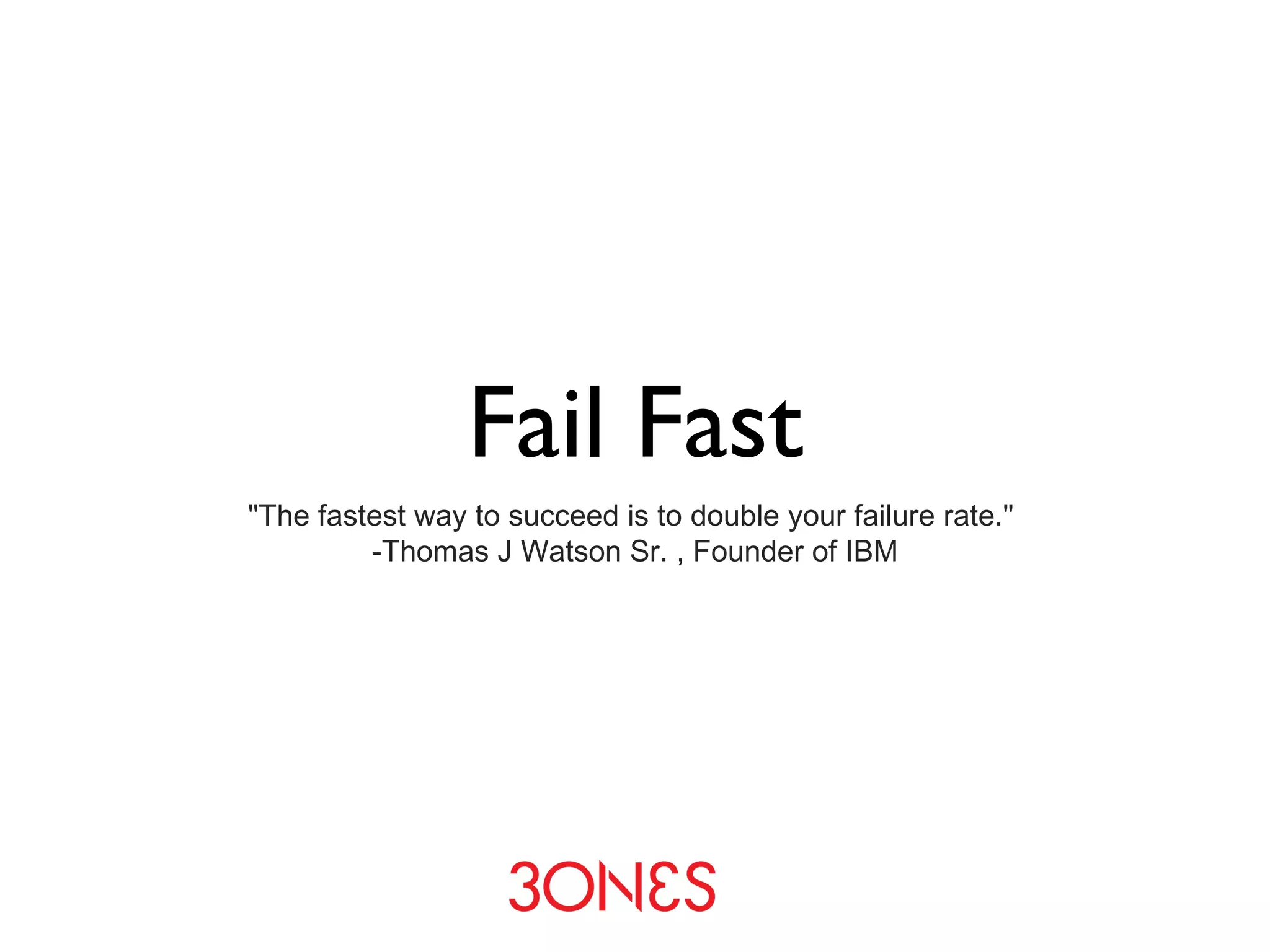 Fail Fast Presentation | PPT