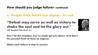 Fail Forward, How to Turn Mistakes into Steps to Success | PDF