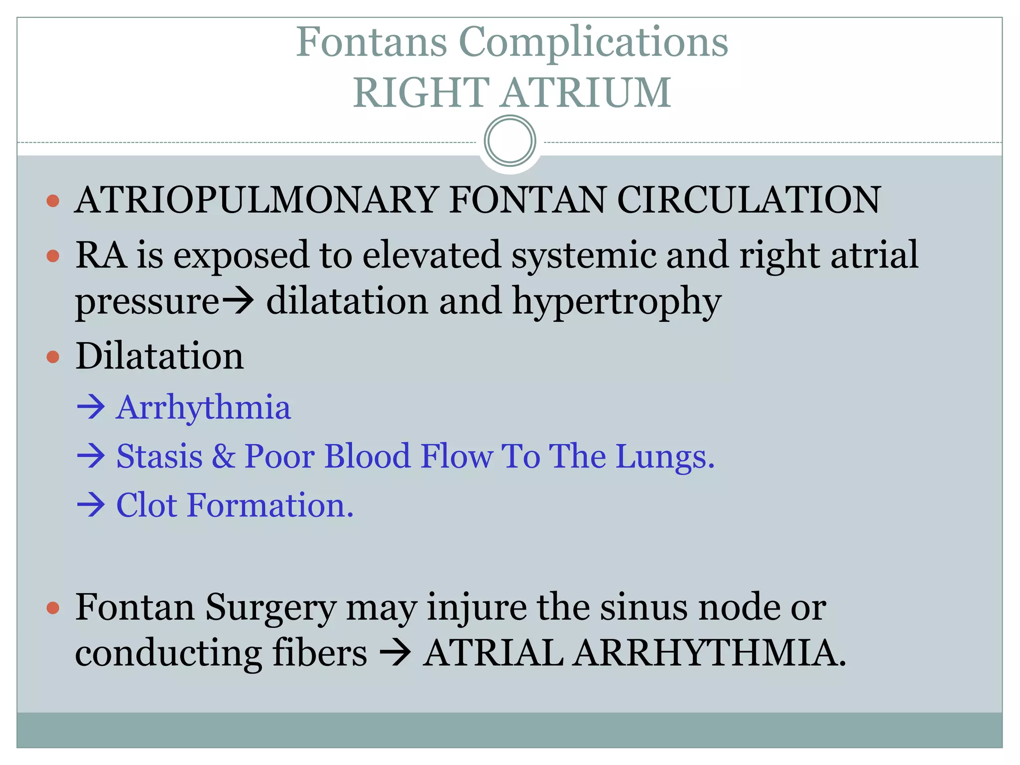 Failing Fontans - by Nihar Mehta | PPTX | Heart and Cardiovascular ...