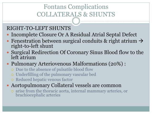 Failing Fontans - by Nihar Mehta | PPT