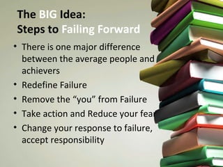 Failingforward 110625214443-phpapp02 | PPT