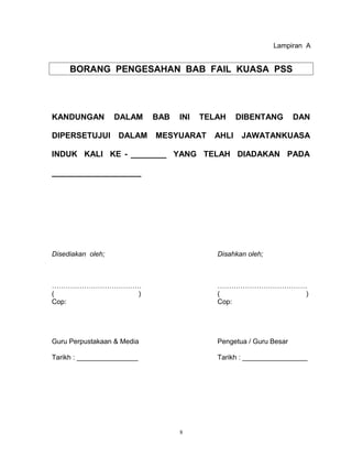 Fail kuasa pss | DOC