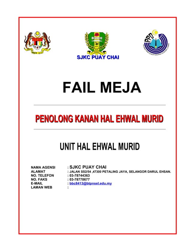 Fail meja 2014 pkhemskbud2 | DOC