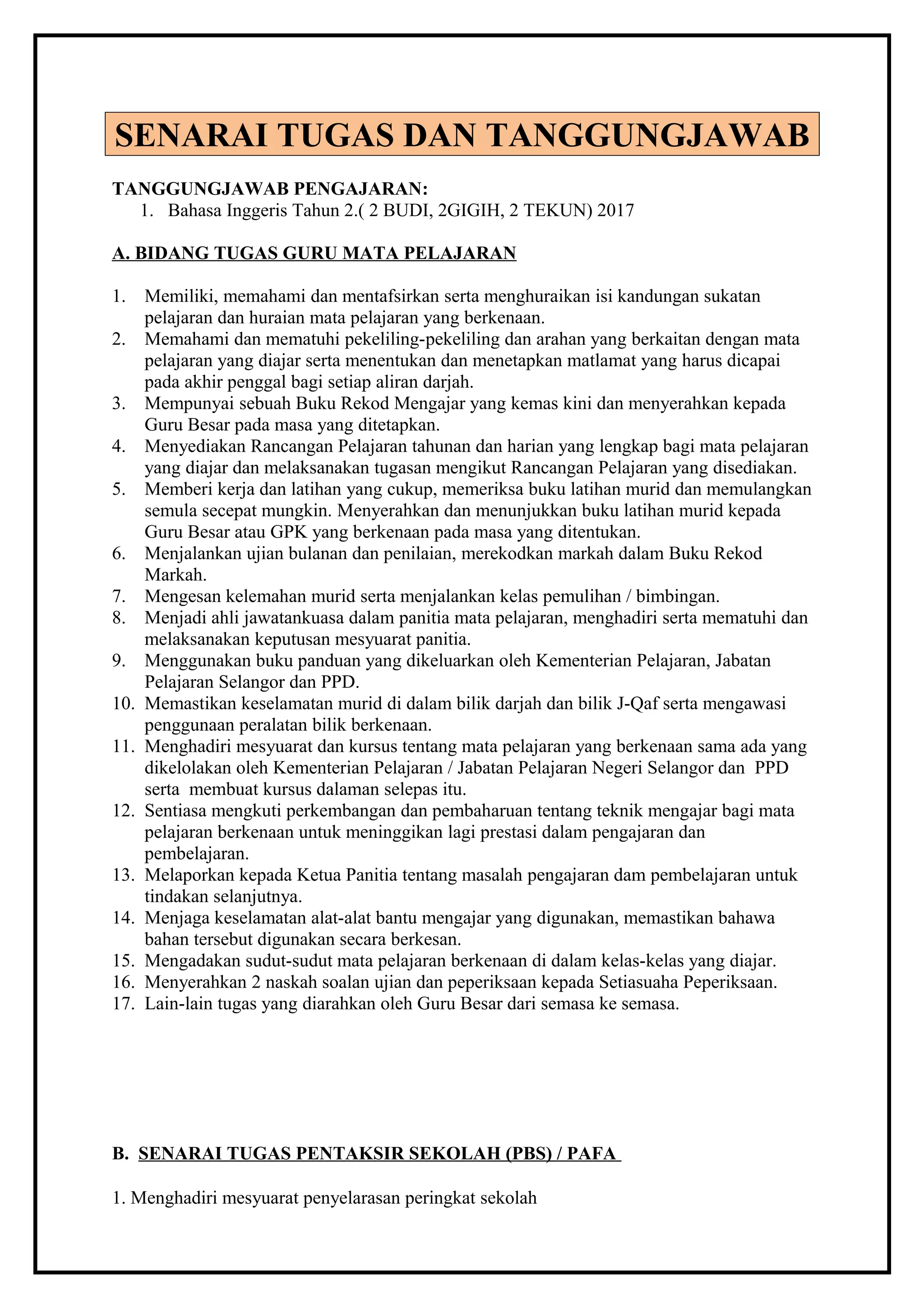 Fail meja (skop kerja) | DOC