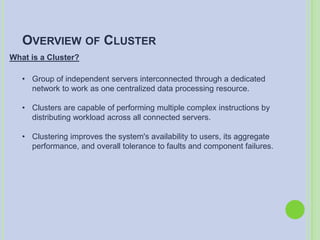 Failover cluster | PPTX