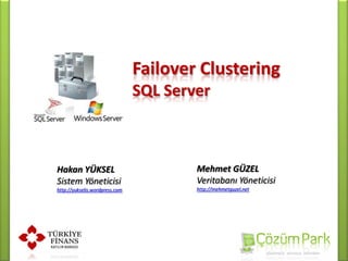 Failover Clustering Sql Server | PPT