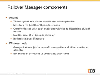 Introducing EDB Failover Manager | PDF