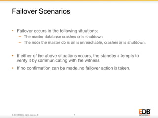 Introducing EDB Failover Manager | PPT