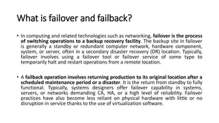 Failover System in Cloud Computing System | PDF
