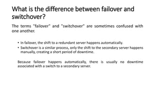 Failover System in Cloud Computing System | PDF