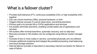 Failover System in Cloud Computing System | PDF
