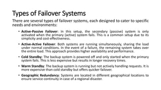 Failover System in Cloud Computing System | PDF