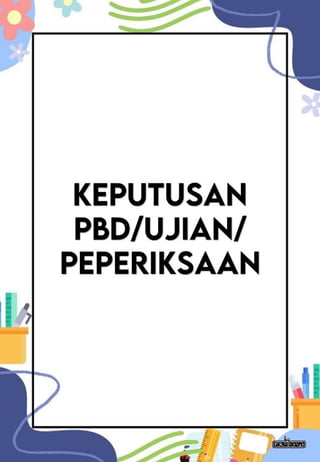 fail pengurusan kelas print siap dan lengkap | PDF