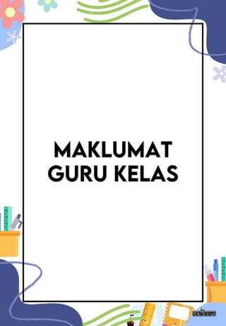 fail pengurusan kelas print siap dan lengkap | PDF