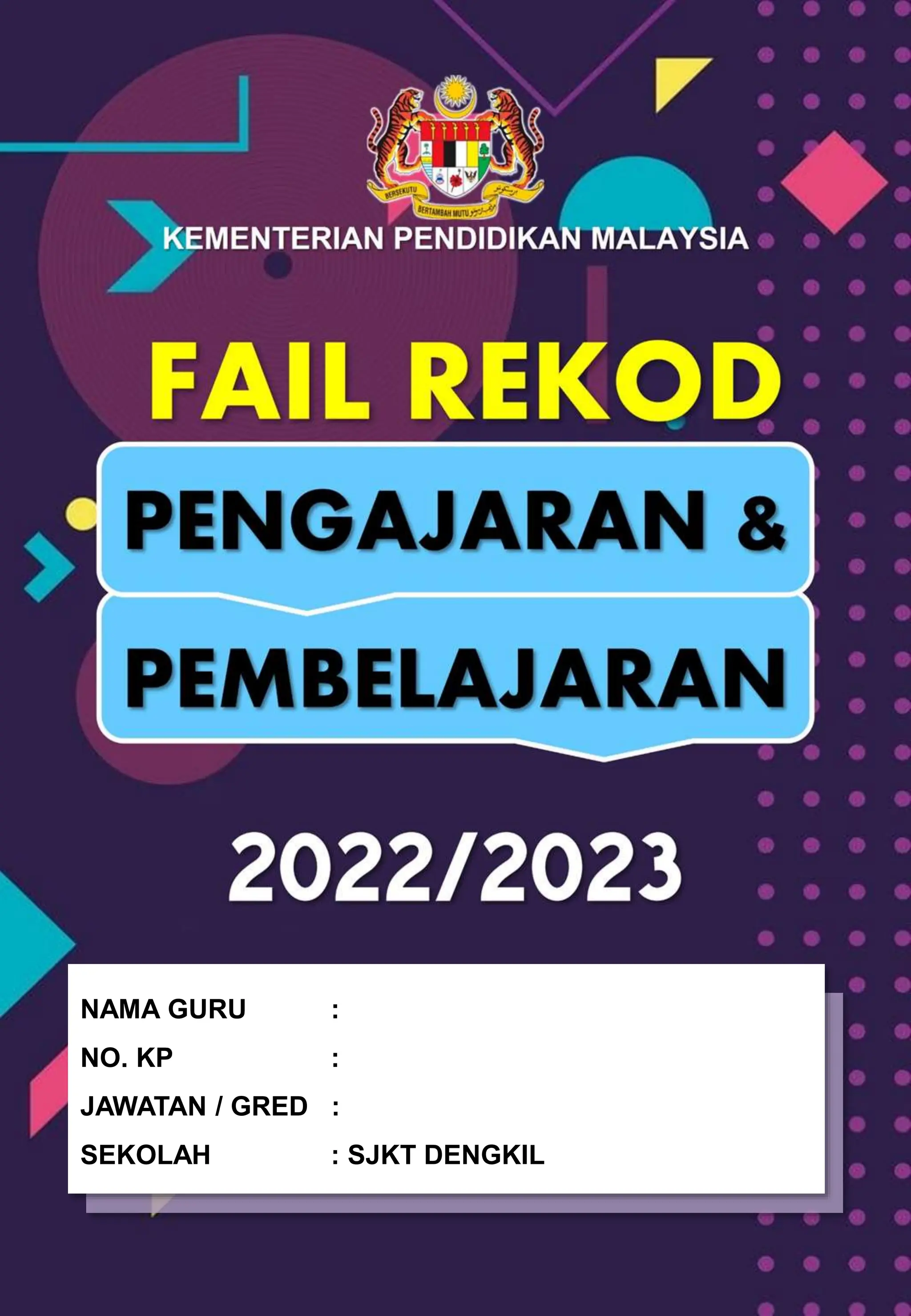 FAIL REKOD PENGAJARAN.pptx fail rekod pengajaran | PDF
