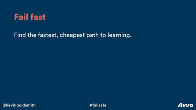 Fail Safe, Fail Smart, Succeed | PDF