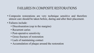 Failure of composites | PPTX