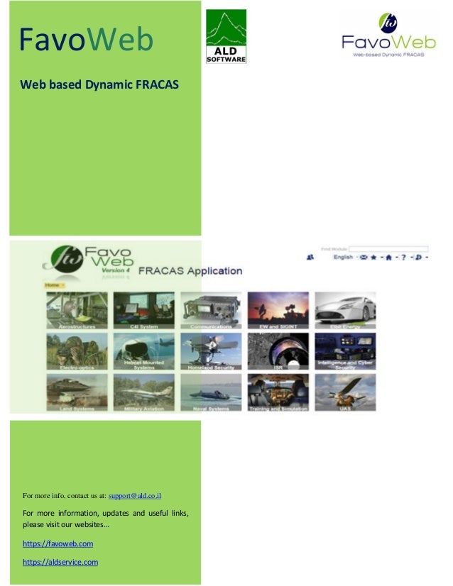 FRACAS - Failure reporting analysis and corrective action system