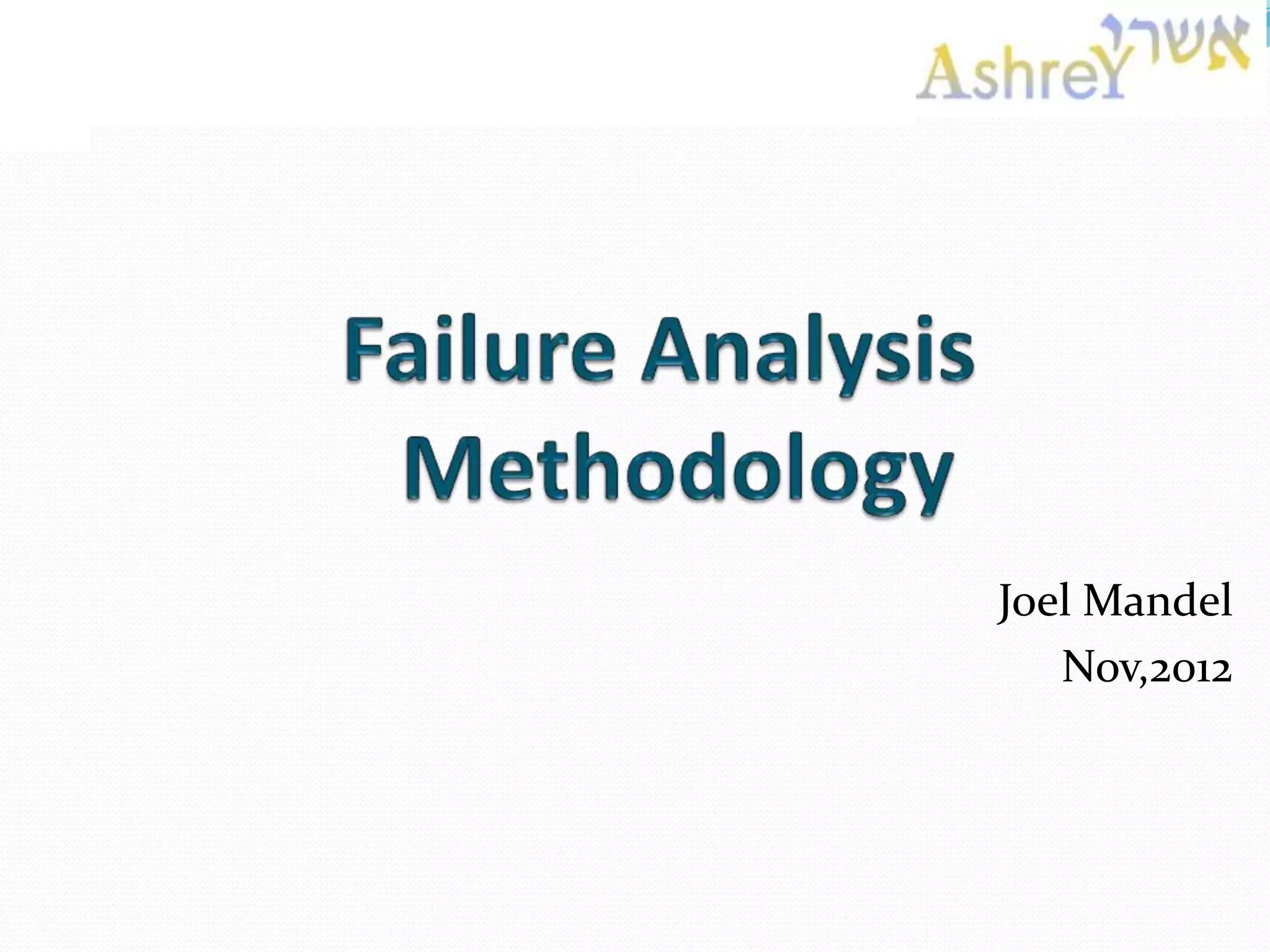 Failure analysis | PPT
