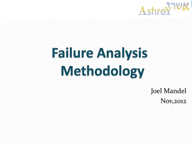 Failure analysis | PPT
