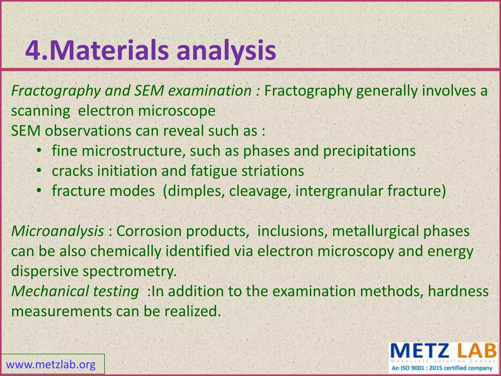 Failure analysis | PPTX