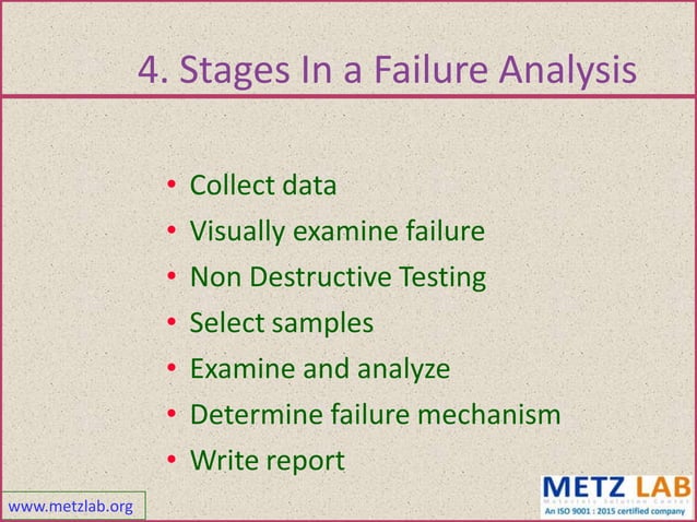 Failure analysis | PPTX