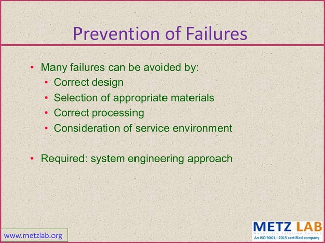 Failure analysis | PPTX