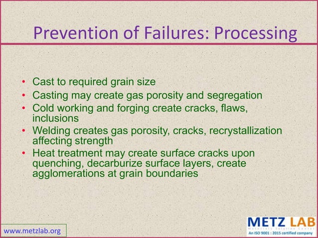 Failure analysis | PPTX