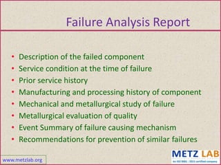 Failure analysis | PPTX