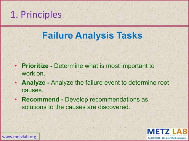 Failure analysis | PPTX