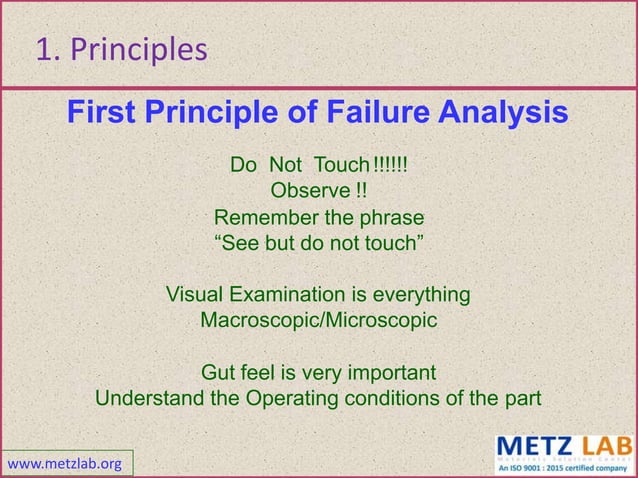 Failure analysis | PPTX