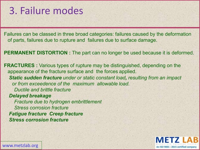 Failure analysis | PPTX