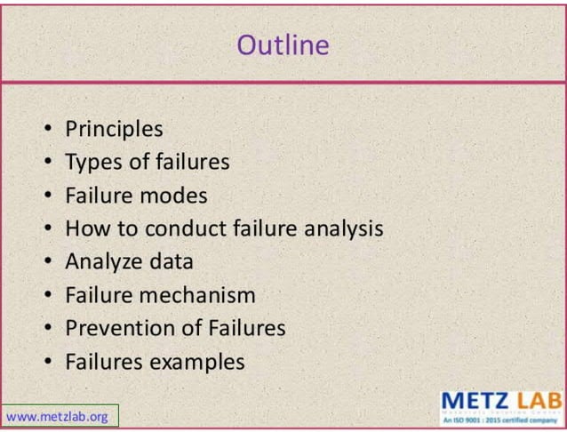 Failure analysis | PPT