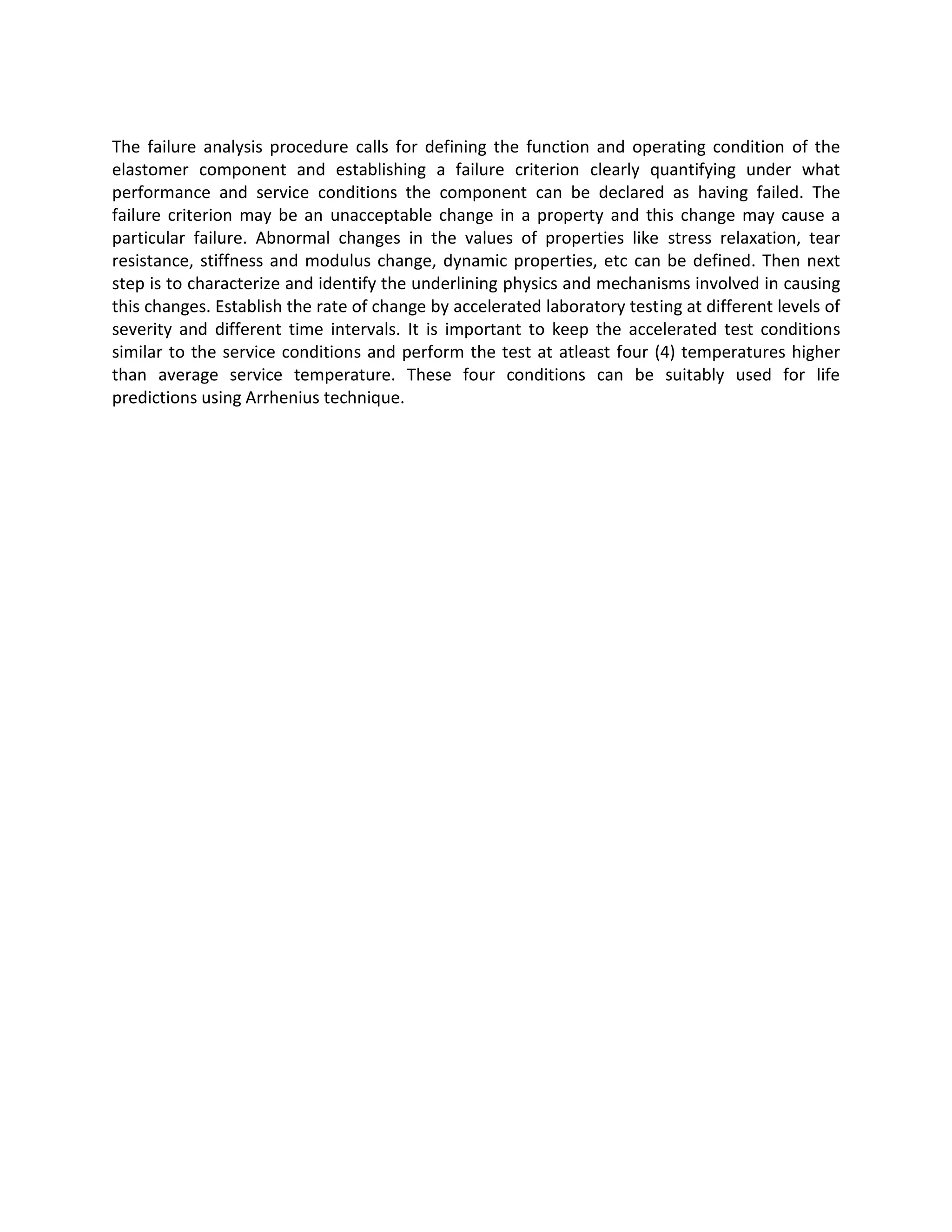 Failure analysis of polymer and rubber materials | PDF