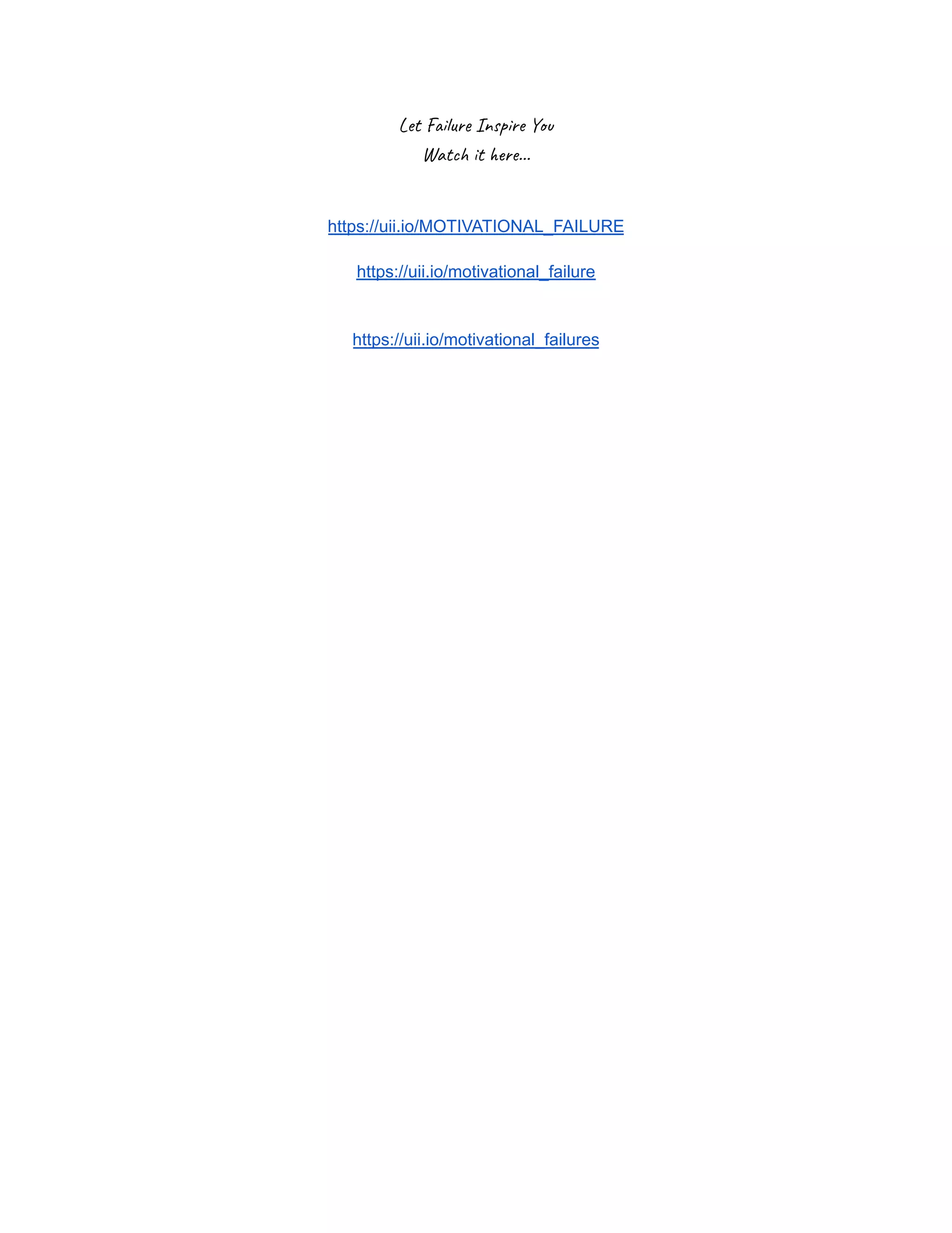 Failure document | PDF