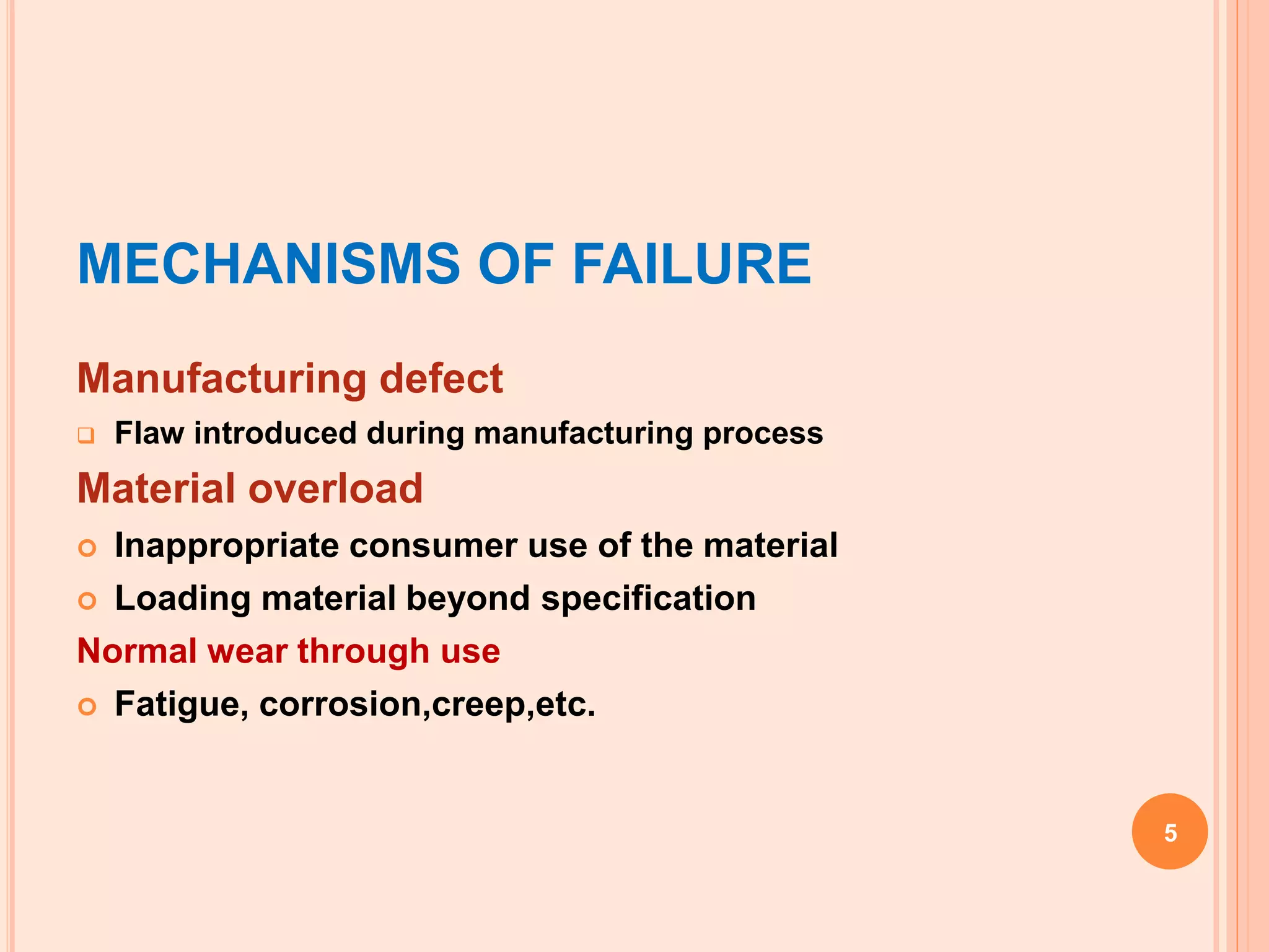 Failure Due to overloading | PPTX