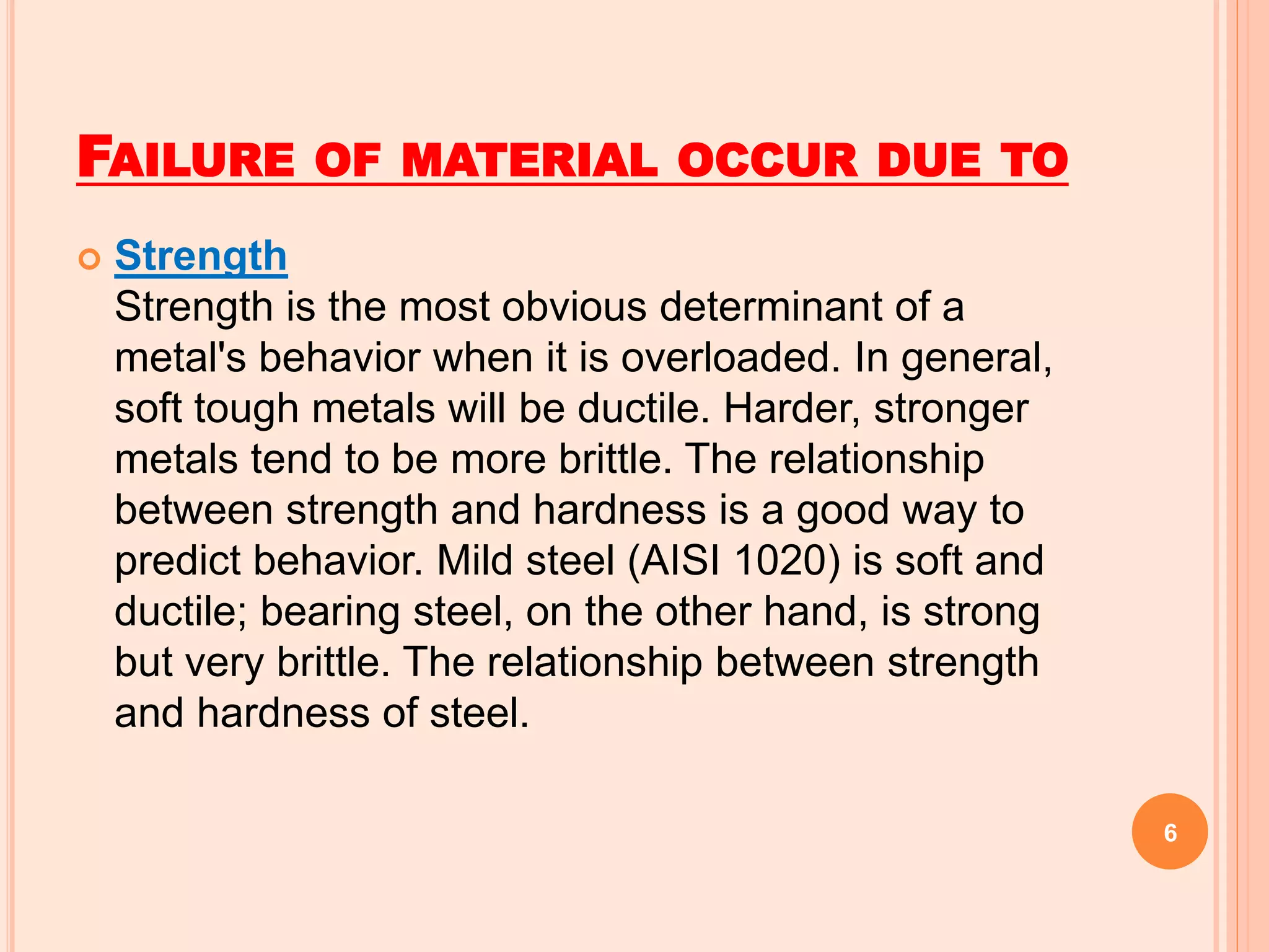 Failure Due to overloading | PPTX