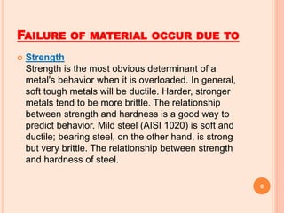 Failure Due to overloading | PPTX