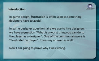 Failure, frustration, insight | PPT