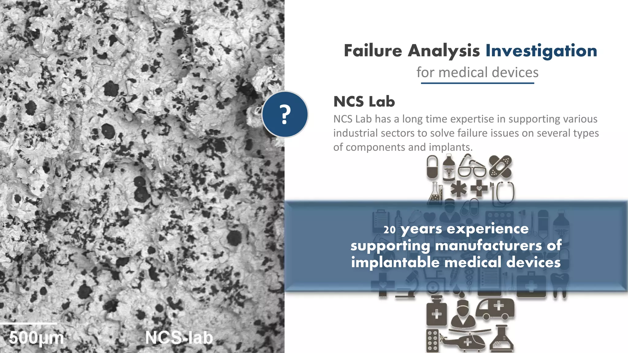 Failure Analysis Investigation for Medical Devices | PPT