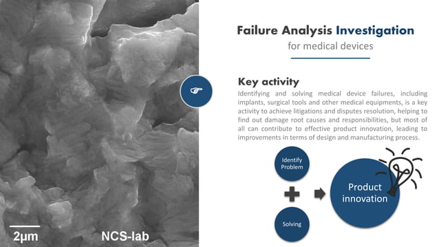 Failure Analysis Investigation for Medical Devices | PPT