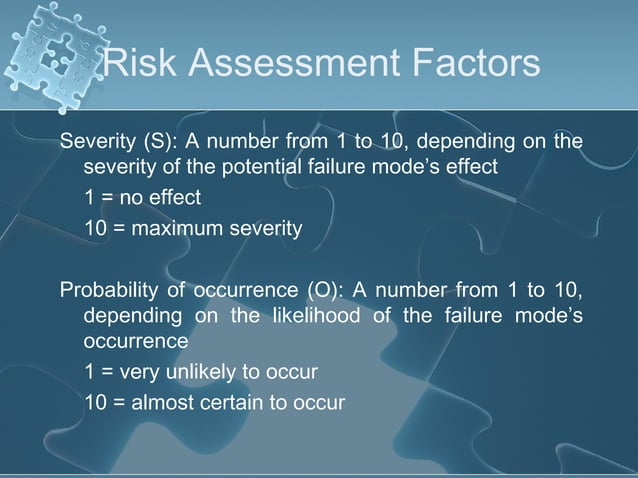 Failure mode and effect analysis | PPT
