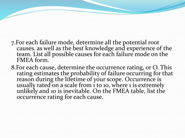 Failure modes effect analysis | PPTX | Mechanical and Industrial Engineering Industry | Industries