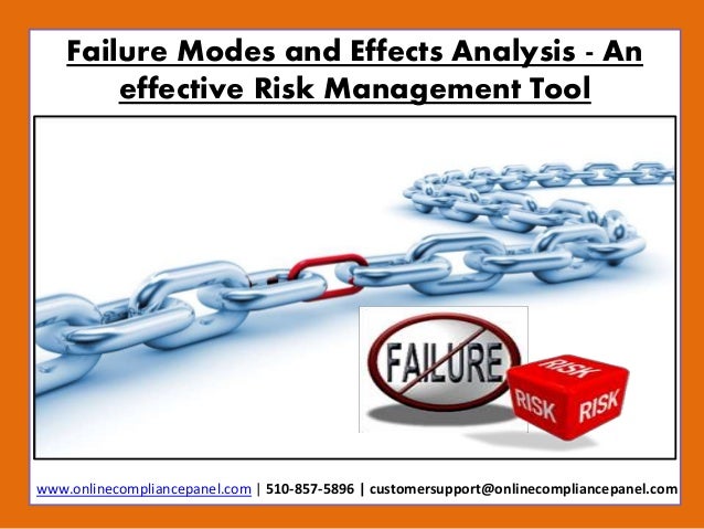 Failure modes & effects analysis