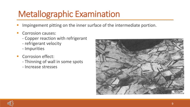 Failure of a copper condenser dashpot | PPTX