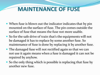 Failure of fuse & mcb | PPTX