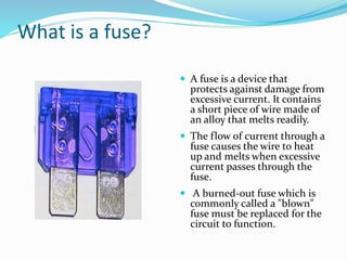 Failure of fuse & mcb | PPT